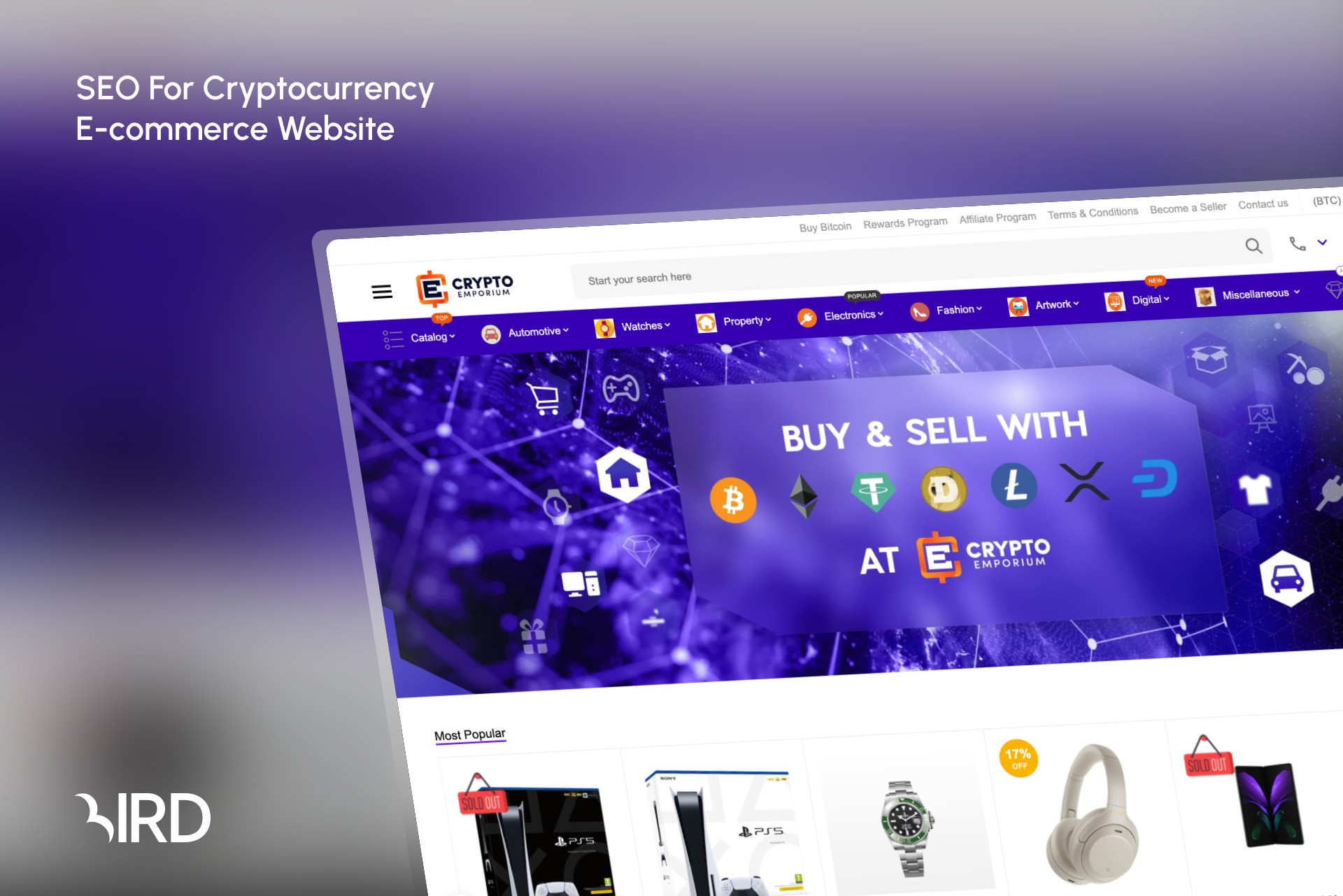 Crypto Emporium Case Study - Bird Marketing