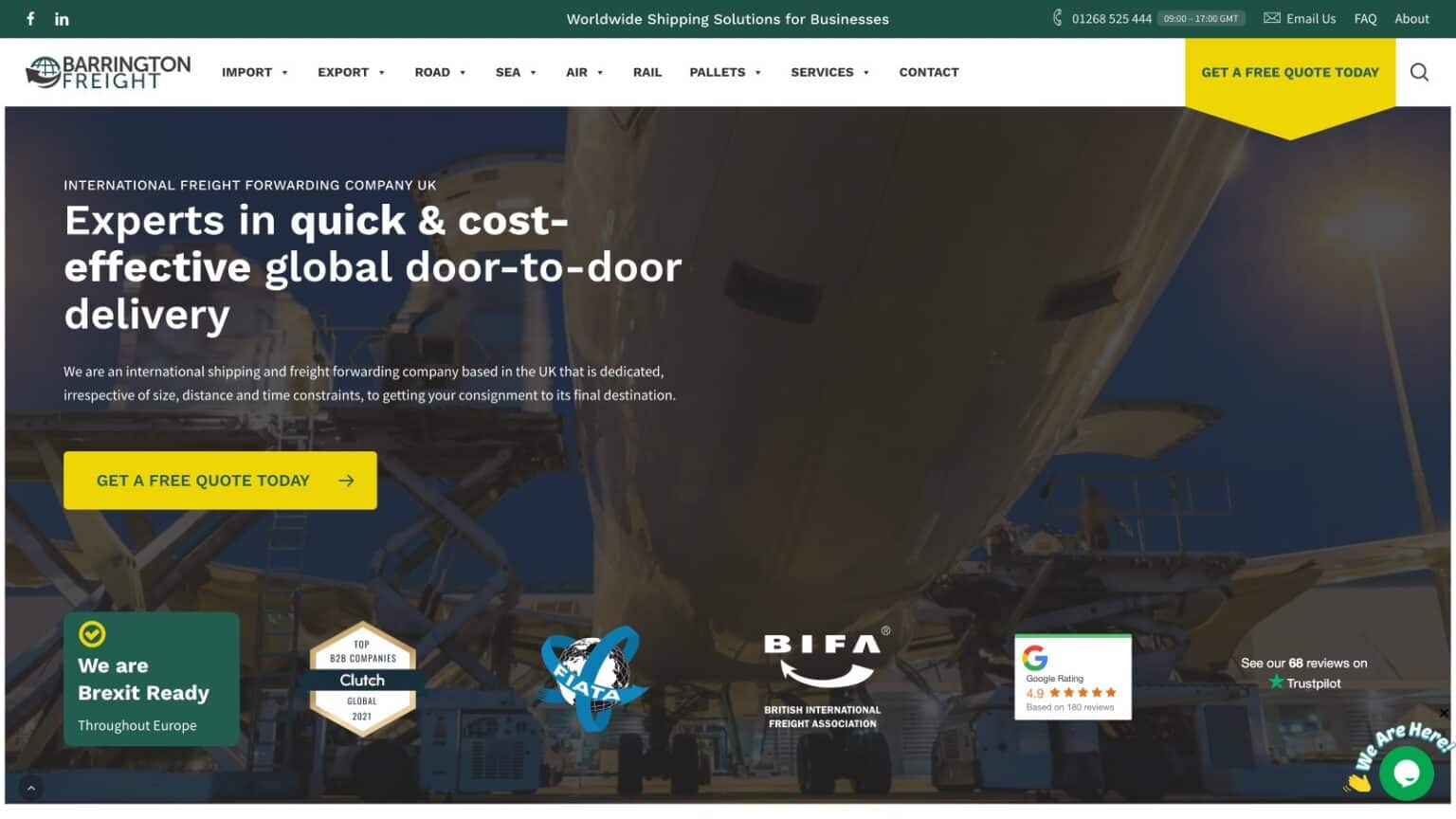 Barrington Freight Case Study - Freight Marketing - Bird Marketing