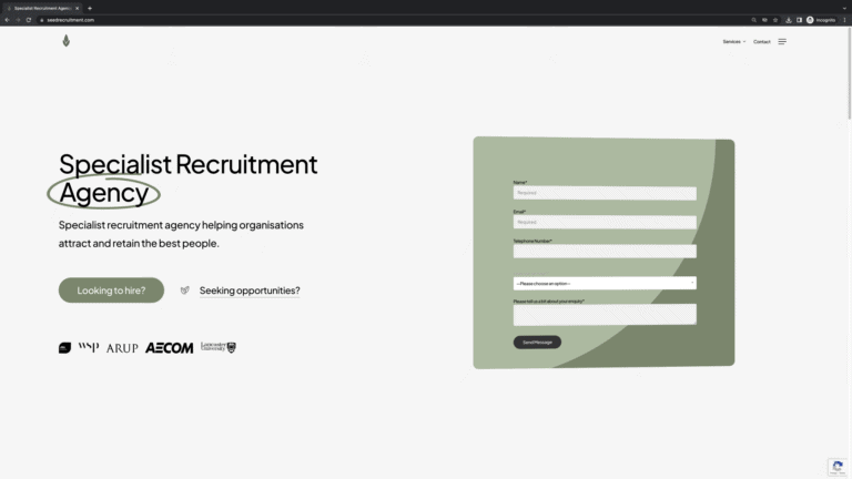SEED Recruitment - Bird Marketing